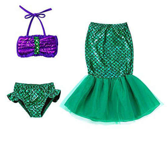 GetUSCart- Party Chili Princess Mermaid Costume Birthday Party Dress ...