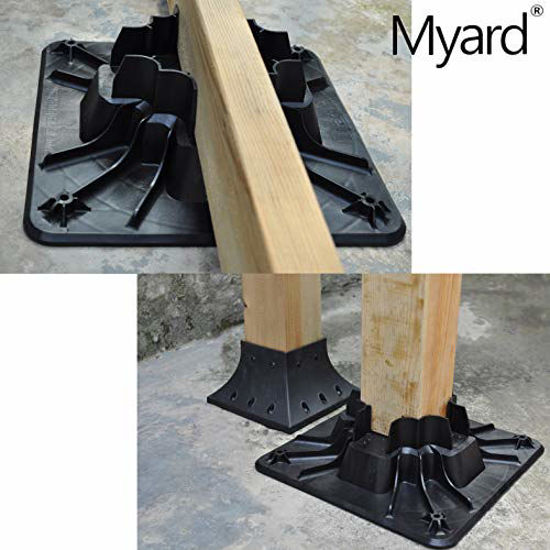 Handy Pier Deck Support Myard Deck Foundation Blocks - Stackable ...