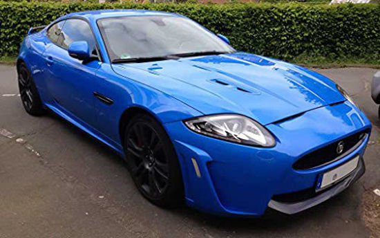 GetUSCart- VViViD+ Premium Vinyl Wrap Film (3ft x 5ft, Gloss Smurf Blue)