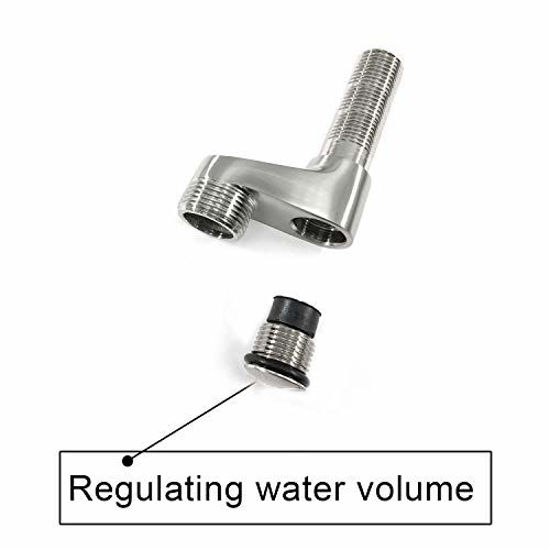 GetUSCart- Brushed Nickel 3-3/8 Inch Clawfoot Tub Adapter 2.17 Inch ...