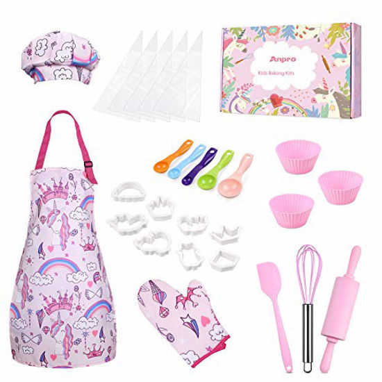 GetUSCart- Anpro Complete Kids Cooking and Baking Set - 27 Pcs Includes ...