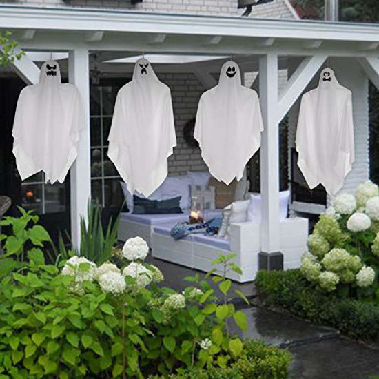 GetUSCart- Halloween Hanging Ghosts(4 Pack) two in 35.5? and two in 27. ...