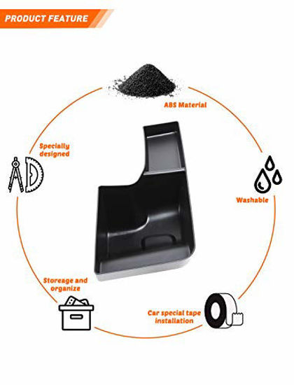 GetUSCart- Savadicar RBR Wheel Well Storage Bin Rear Trunk Organizer ...