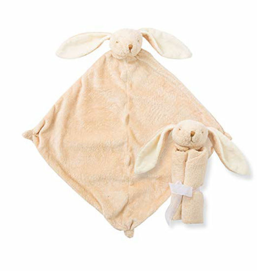 GetUSCart- Angel Dear Cuddle Twins Blankie, Biege Bunny