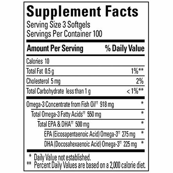 GetUSCart- Nature Made Fish Oil Pearls 550 mg, 300 Softgels, Fish Oil ...