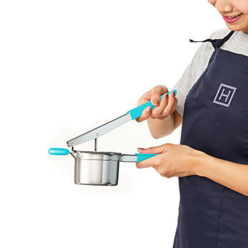 GetUSCart- Potato Ricer Stainless Steel with 3 Interchangeable Fineness ...