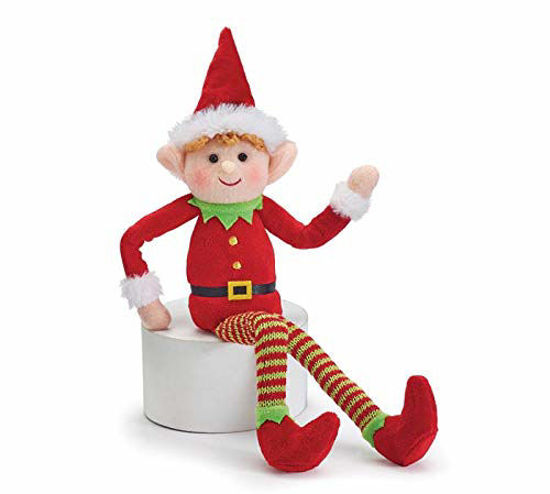 GetUSCart- Posable Plush Elves Set of Boy Elf and Girl Elf with ...
