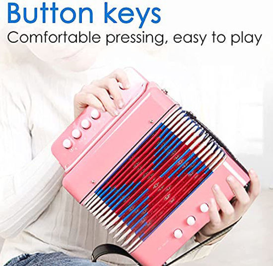 GetUSCart- Accordion Kids Toy Accordion Mini Musical Instruments 7 Keys ...