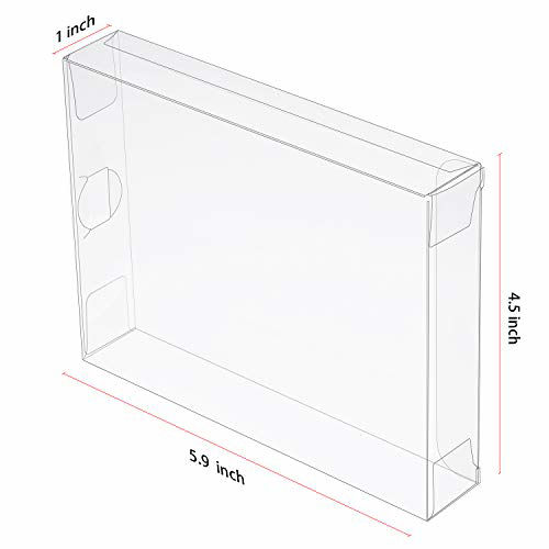 GetUSCart- 50 Pack Clear Plastic Boxes Transparent Crystal Boxes ...