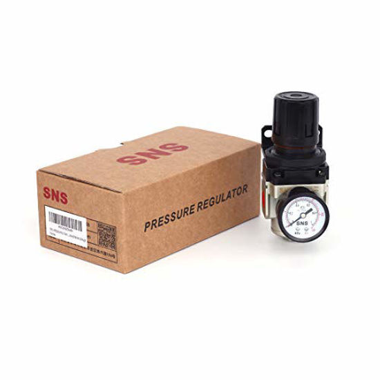 GetUSCart- SNS AR3000-N03 Female Thread 3/8 NPT Air Pressure Regulator ...