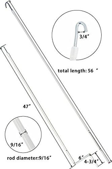 GetUSCart- TIANMEIYI RV Awning Hand with fordable Handle mainly for RV ...