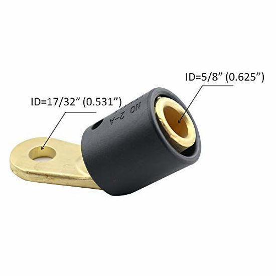 GetUSCart- WeldingCity 3-pk Tweco/Lenco Style Welding Cable Female ...