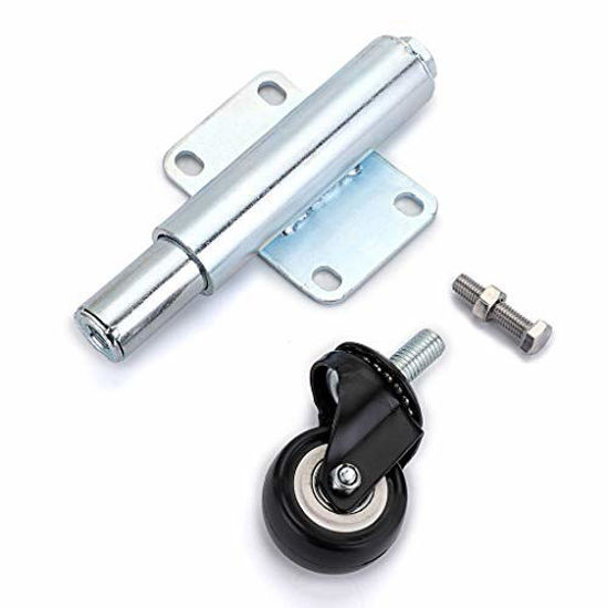GetUSCart- Skelang 2" Spring Loaded Gate Caster, Retractable 2-1/2 ...