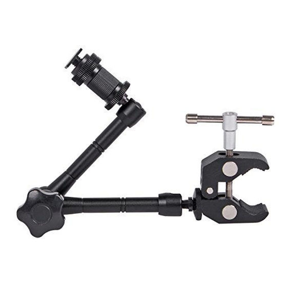 GetUSCart- Pluto Black 11" Adjustable/Power Articulated Magic Arm Super ...