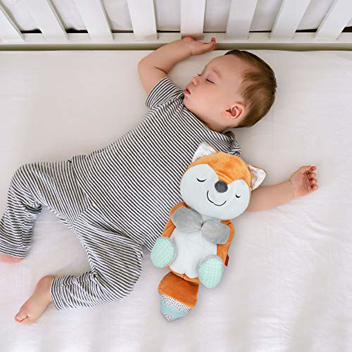 GetUSCart- Nuby Lifelike Animated Sleeping Fox with 8 Soothing ...