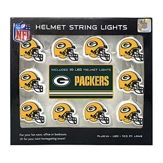 GetUSCart- Party Animal NFL Green Bay Packers LED Helmet String Lights