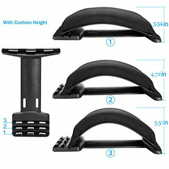 GetUSCart- Multi-Level Back Stretcher Device, Lumbar Back Stretching ...