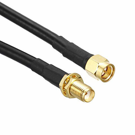 GetUSCart- uxcell SMA Male to SMA Female Antenna Extension Coax Cable ...