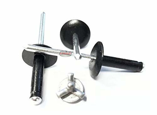 GetUSCart- Black 3/16" Large Head Tri-Fold Exploding Aluminum Mandrel ...