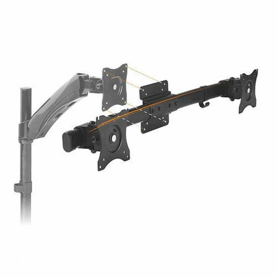 GetUSCart- Mount Plus MP-XMA-12 Single to Double Monitor Adapter | Dual ...