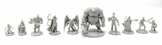 GetUSCart- 38 Miniatures Fantasy Tabletop RPG Figures for Dungeons and ...