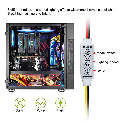 GetUSCart- Vetroo Streetfighter Character Poster Display Board w/ LED ...