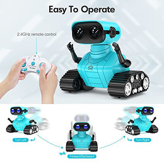 GetUSCart- ALLCELE Robot Toys, Rechargeable RC Robots for Kids Boys ...