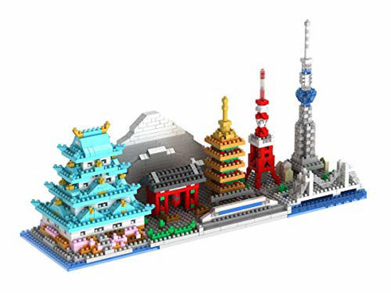 GetUSCart- Japan Tokyo Skyline Collection Famous Architecture Model ...