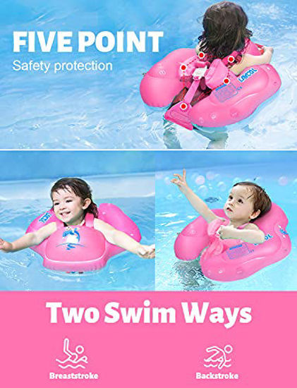 GetUSCart- LAYCOL Baby Swimming Float Inflatable Baby Pool Float Ring ...