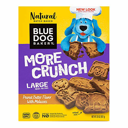 GetUSCart- Blue Dog Bakery Natural Dog Treats, More Crunch Large ...