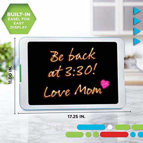 GetUSCart- Discovery Kids Neon LED Glow Drawing Board with 4 ...