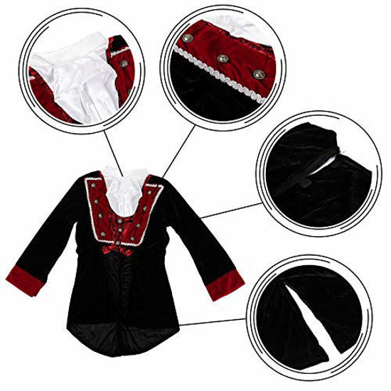 GetUSCart- Vampire Costume for Boys Funnlot Boys Vampire Costume Deluxe ...