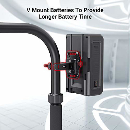 GetUSCart- SMALLRIG Mini V-Lock Mount Battery Plate with Crab-Shaped ...