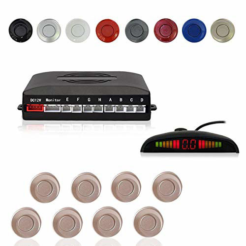 GetUSCart- EKYLIN Car Reverse Parking Radar System with 8 Parking ...