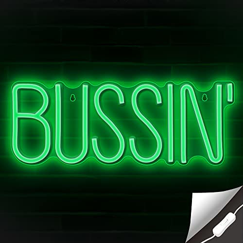 GetUSCart- Lumoonosity Bussin Neon Sign - Meme Bussin Led Neon Lights ...