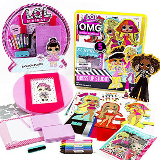 GetUSCart- L.O.L. Surprise! 2-in-1 Fashion Design Activity Kits by ...