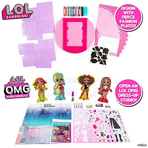 GetUSCart- L.O.L. Surprise! 2-in-1 Fashion Design Activity Kits by ...