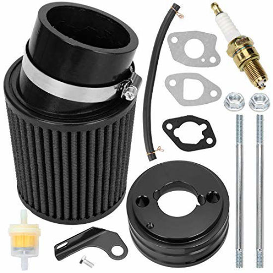 GetUSCart- FVRITO Performance Upgraded Air Filter adapter Intake Spark ...