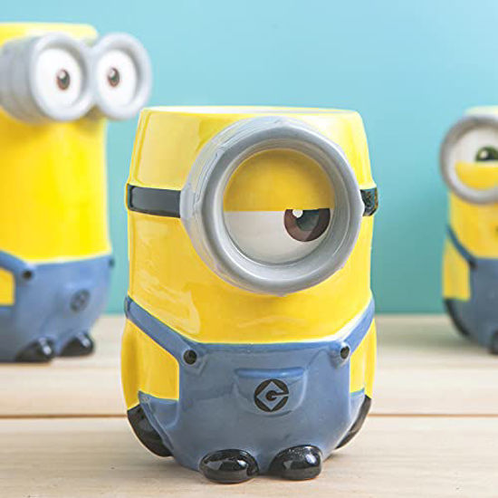 GetUSCart- Zak Designs Despicable Me Minions Unique 3D Sculpted Ceramic ...