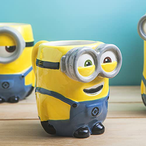 GetUSCart- Zak Designs Despicable Me Minions Unique 3D Sculpted Ceramic ...