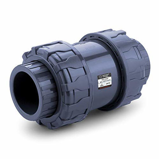GetUSCart- HYDROSEAL Sharkfellow 2?? PVC True Union Ball Check Valve ...
