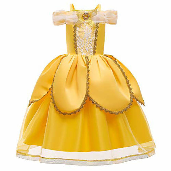 GetUSCart- MYRISAM Belle Princess Dress Carnival Cosplay Halloween ...