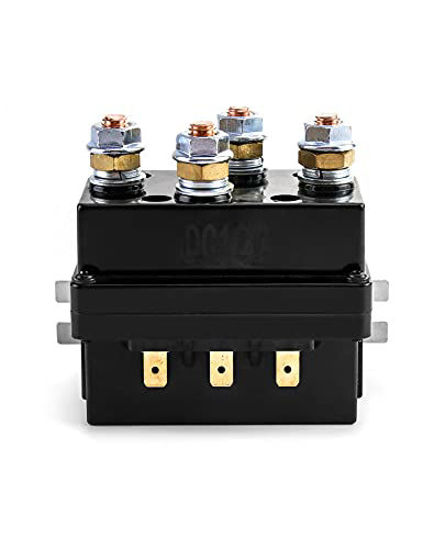 GetUSCart- QWORK Solenoid Relay, 12V 500A Winch Relay Solenoid ...