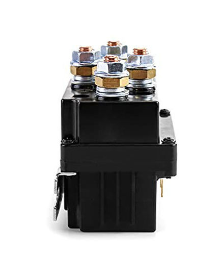 GetUSCart- QWORK Solenoid Relay, 12V 500A Winch Relay Solenoid ...