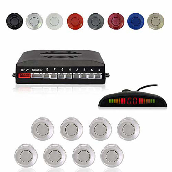 GetUSCart- Car Reverse Parking Radar System with 8 Parking Sensors ...