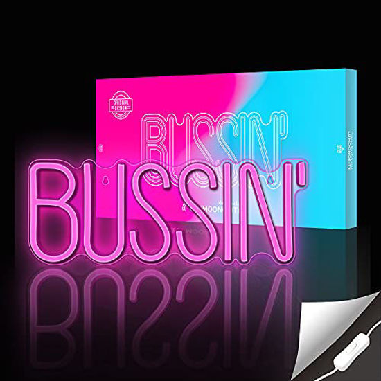 GetUSCart- Lumoonosity Bussin Neon Sign - Meme Bussin Led Neon Lights ...
