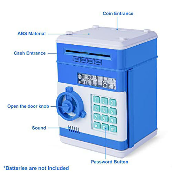 GetUSCart- Refasy Safe Coin Bank Birthday Gift Toys for 3-12 Year Old ...