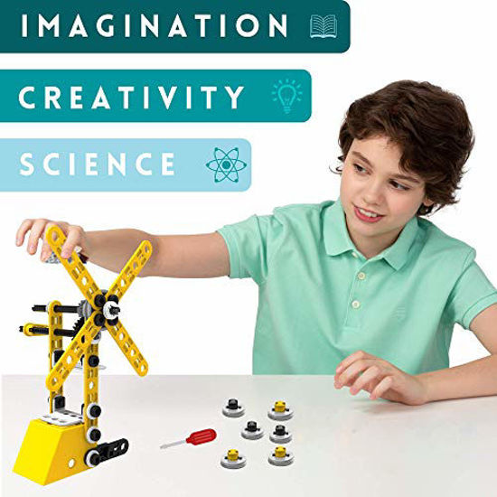 GetUSCart- STEM Toys Kids Building Toys - 100 Piece 8-in-1 DIY Learning ...