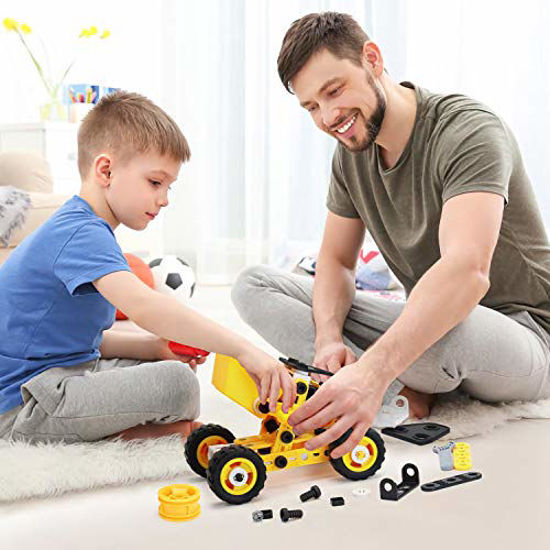 GetUSCart- STEM Toys Kids Building Toys - 100 Piece 8-in-1 DIY Learning ...