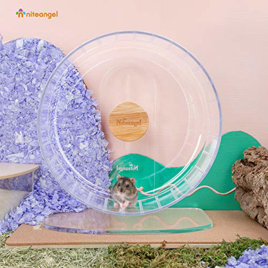 GetUSCart- Niteangel Super-Silent Hamster Exercise Wheels: - Quiet Spinner Hamster Running ...